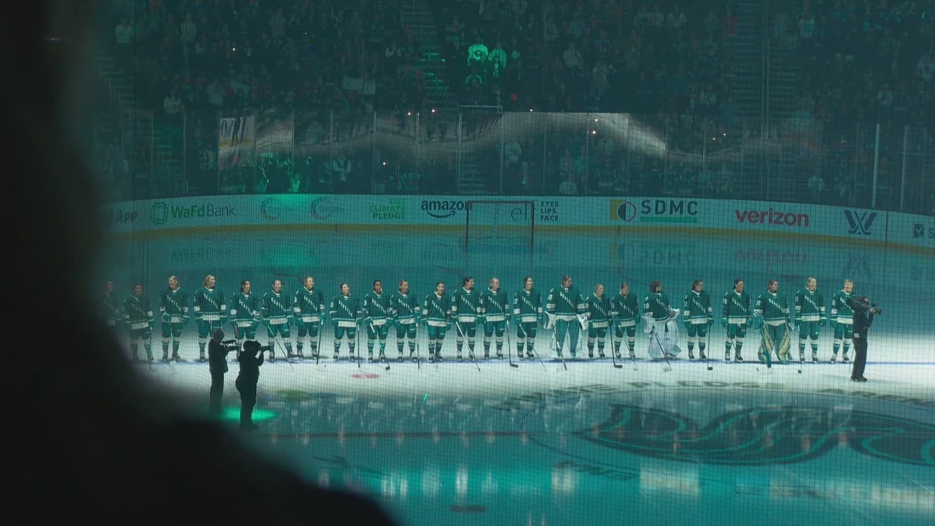 Seattle fills Climate Pledge Arena as the Torrent open first PWHL home ...