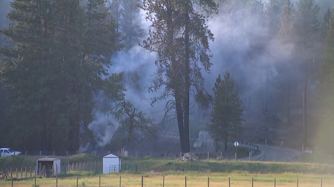 Red Bridge Road Fire still burning near Cle Elum | king5.com