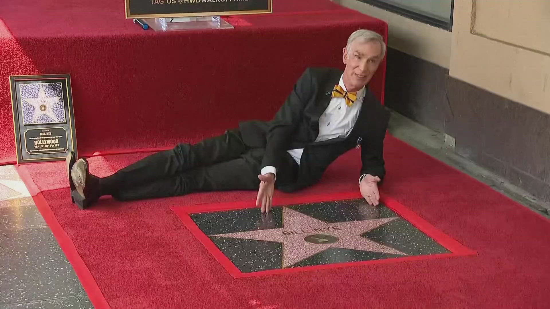 Bill Nye earns star on Hollywood Walk of Fame | KING 5 | king5.com