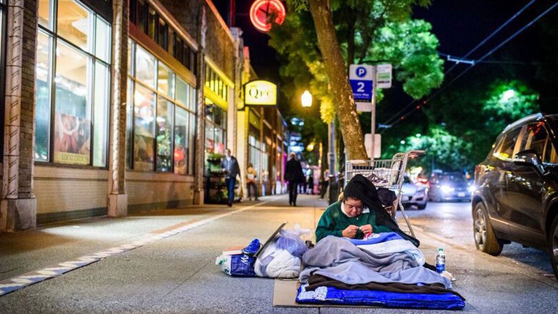 Photographer captures the faces of Seattle's homeless | king5.com