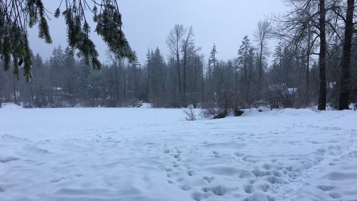 Snow continues to fall in part of Western Washington | king5.com