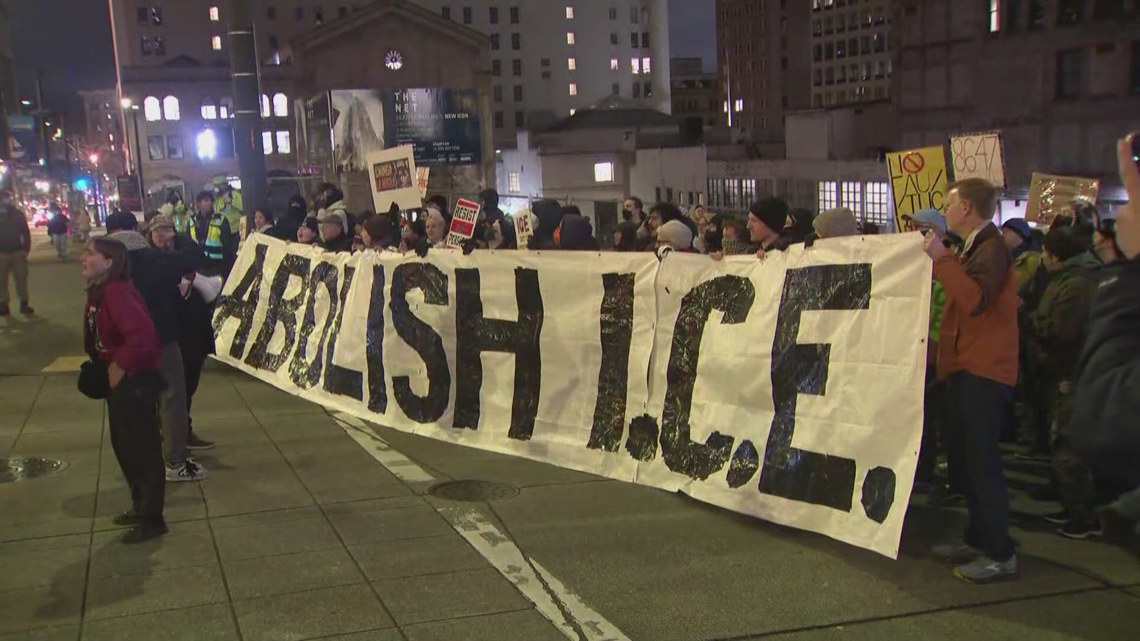 Protests continue after Portland, Minneapolis federal agent shootings ...