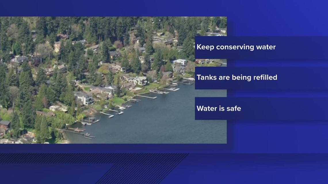Mercer Island Residents Still Asked To Conserve Water