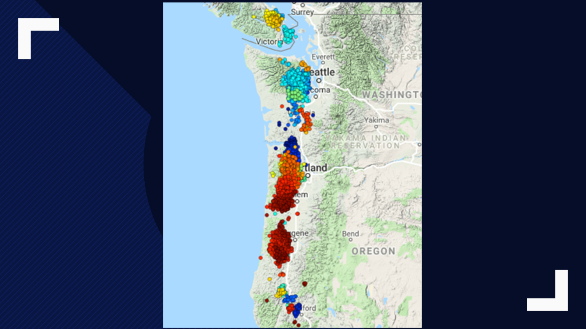 Quakes you can't feel being recorded south of Seattle | king5.com