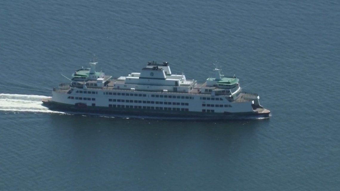 Washington ferry system nears full domestic operations | king5.com