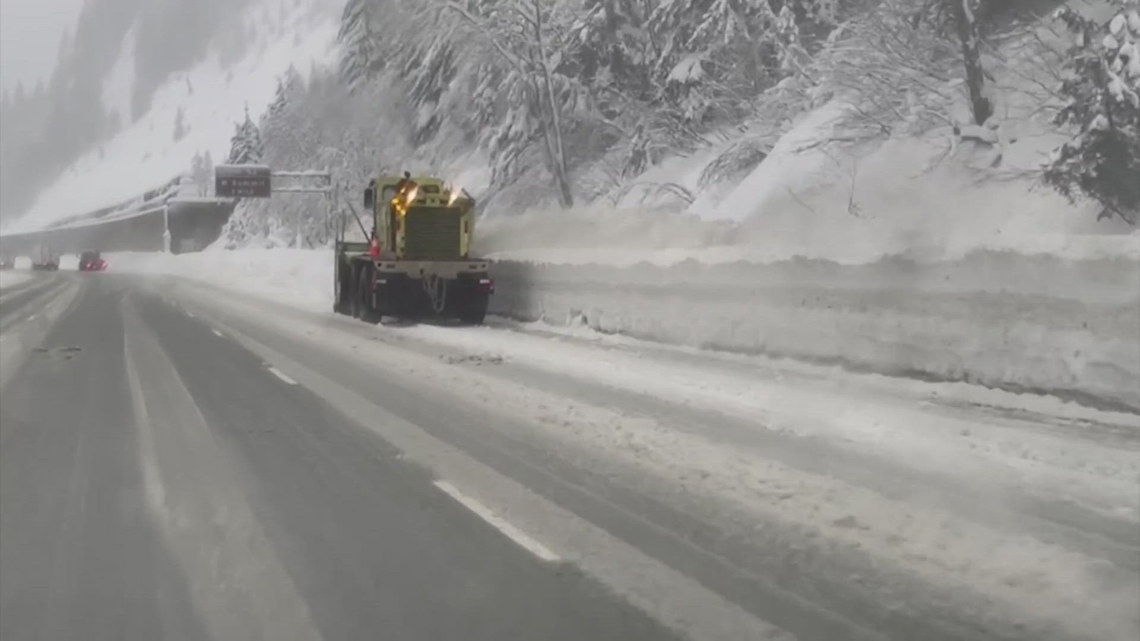 Even more snow expected on Snoqualmie Pass | king5.com