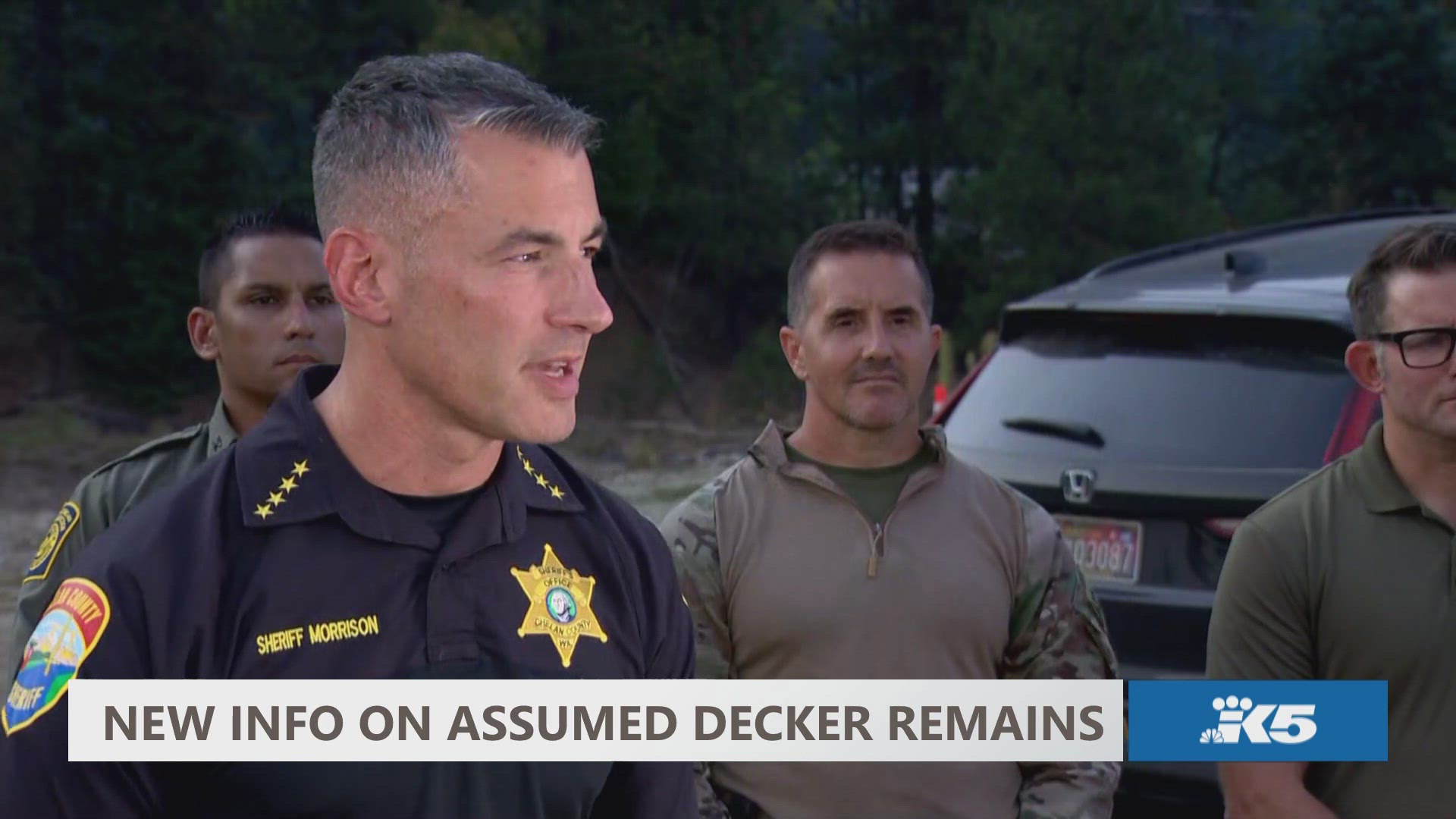 Law enforcement gives update after human remains believed to be Travis ...