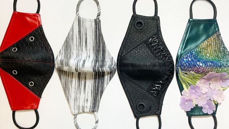 Fashion-forward face masks are a thing thanks to a Seattle designer ...