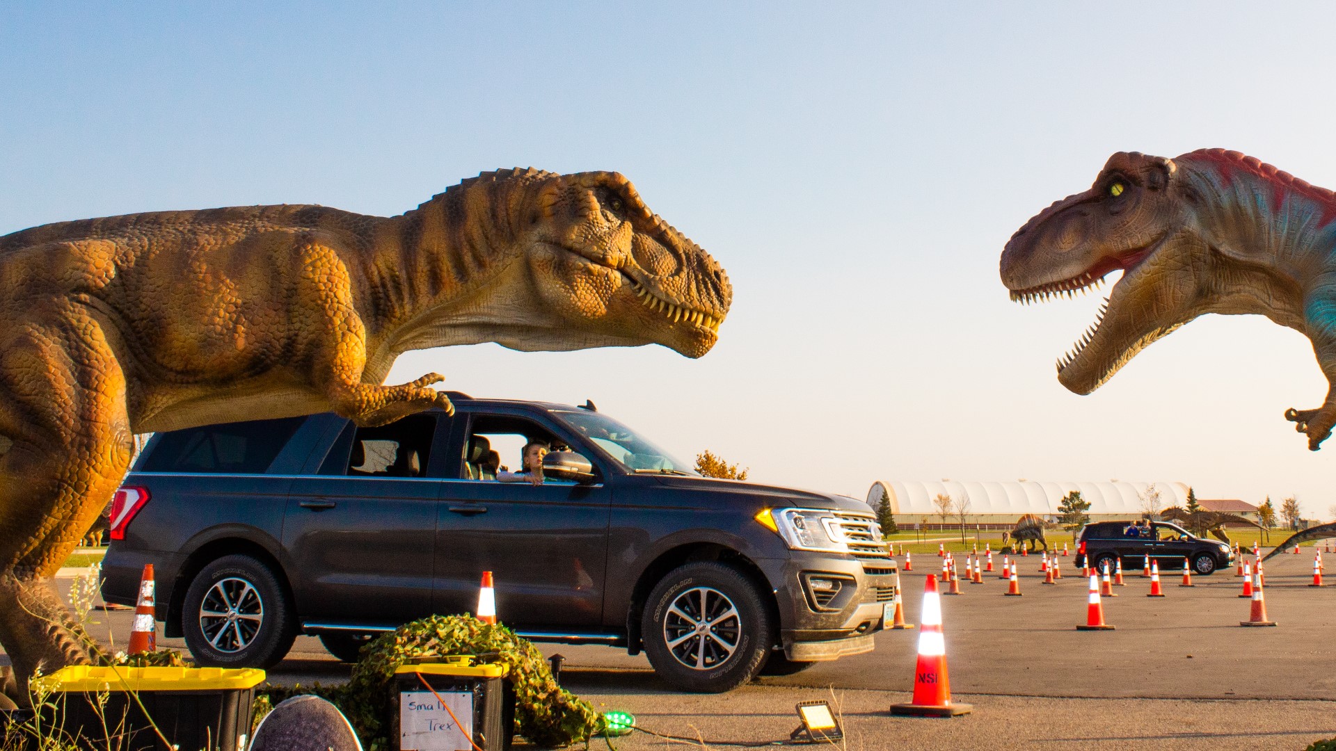 Where you can drive amongst dinosaurs in the northwest | king5.com