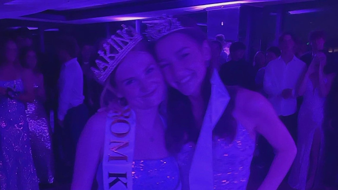 First-ever pair of prom queens crowned at Kennedy Catholic High School ...