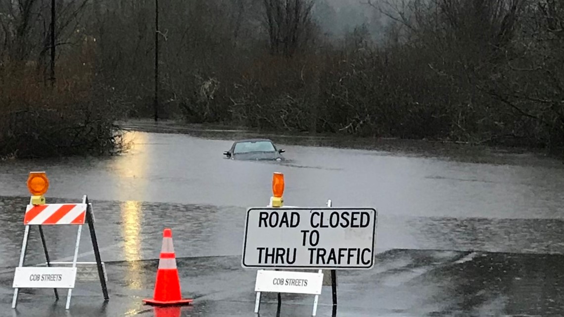 Heavy rain ends as rivers begin to crest around western Washington ...