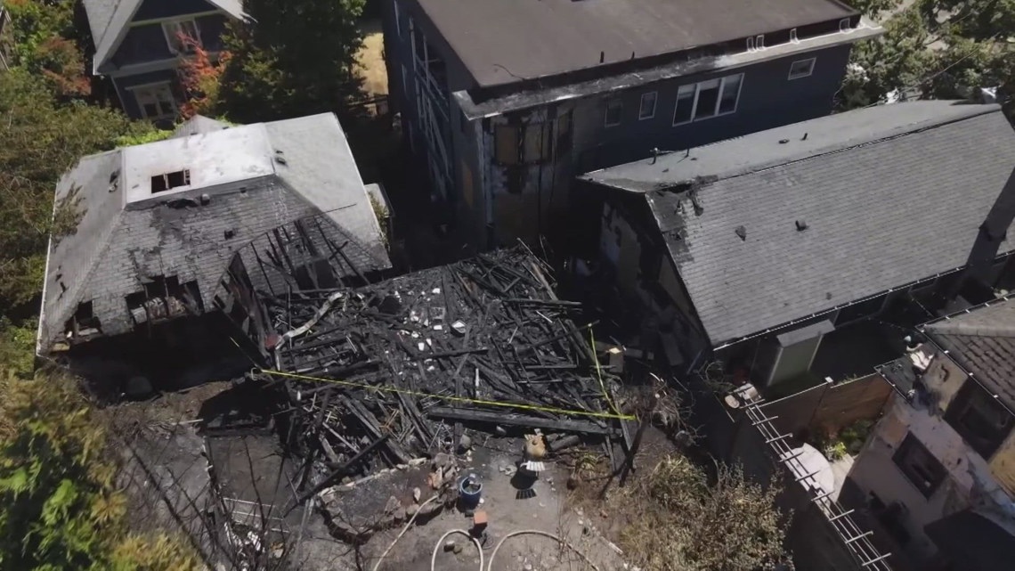 Fire spreads to multiple homes in Seattle neighborhood | king5.com