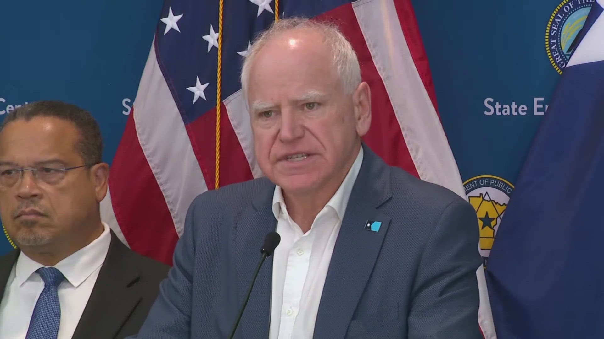 Gov. Walz, Minneapolis mayor speak with President Trump | king5.com