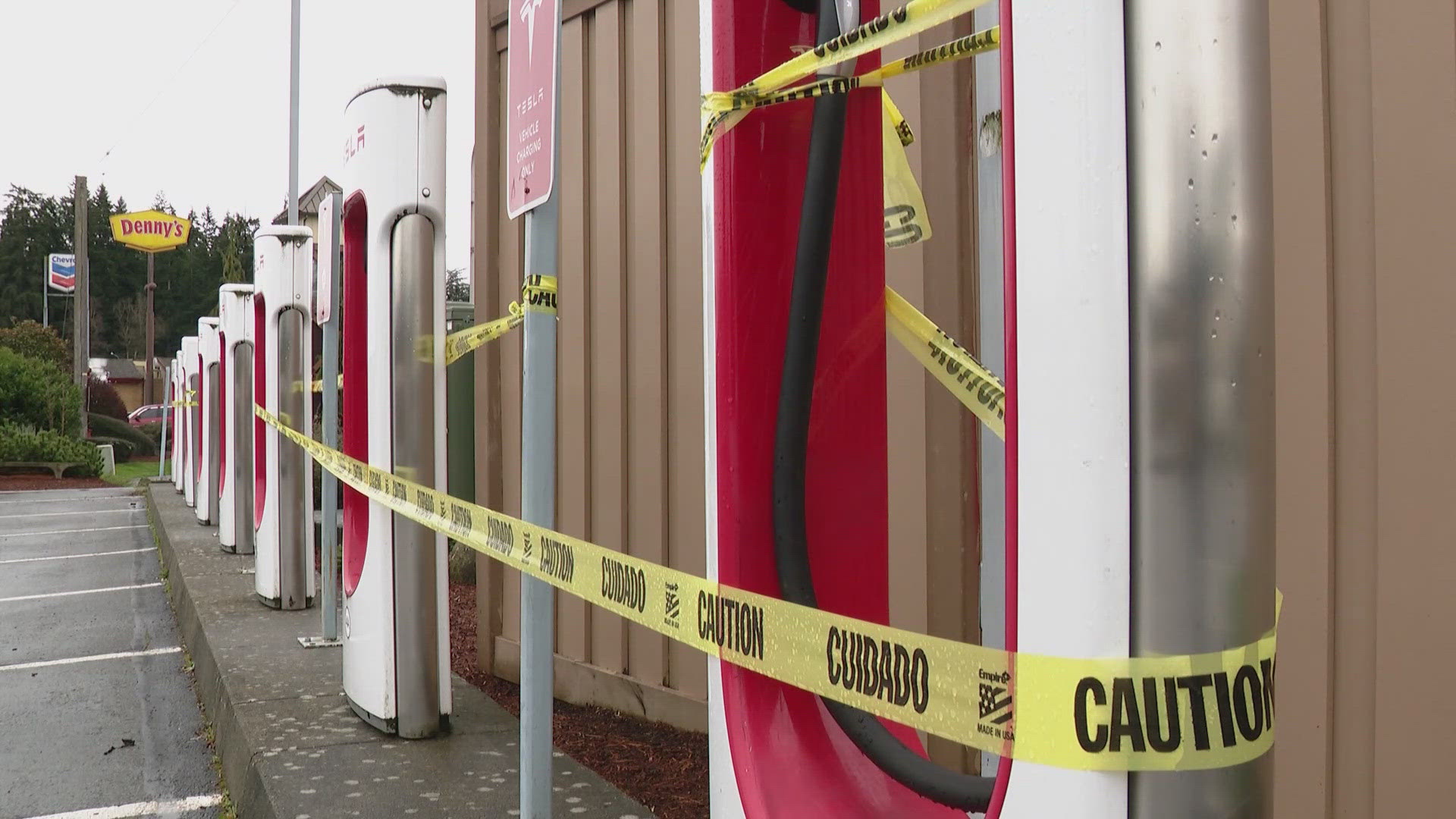 Tesla set on fire in Seattle amid a rash of similar incidents | king5.com