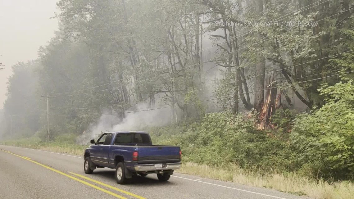 Bolt Creek Fire: Some remaining in their homes in areas under mandatory ...