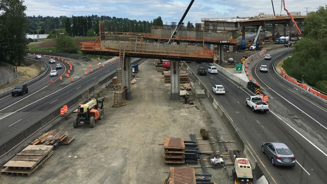 I-405/SR-167 flyover ramp opens Thursday ahead of schedule | king5.com