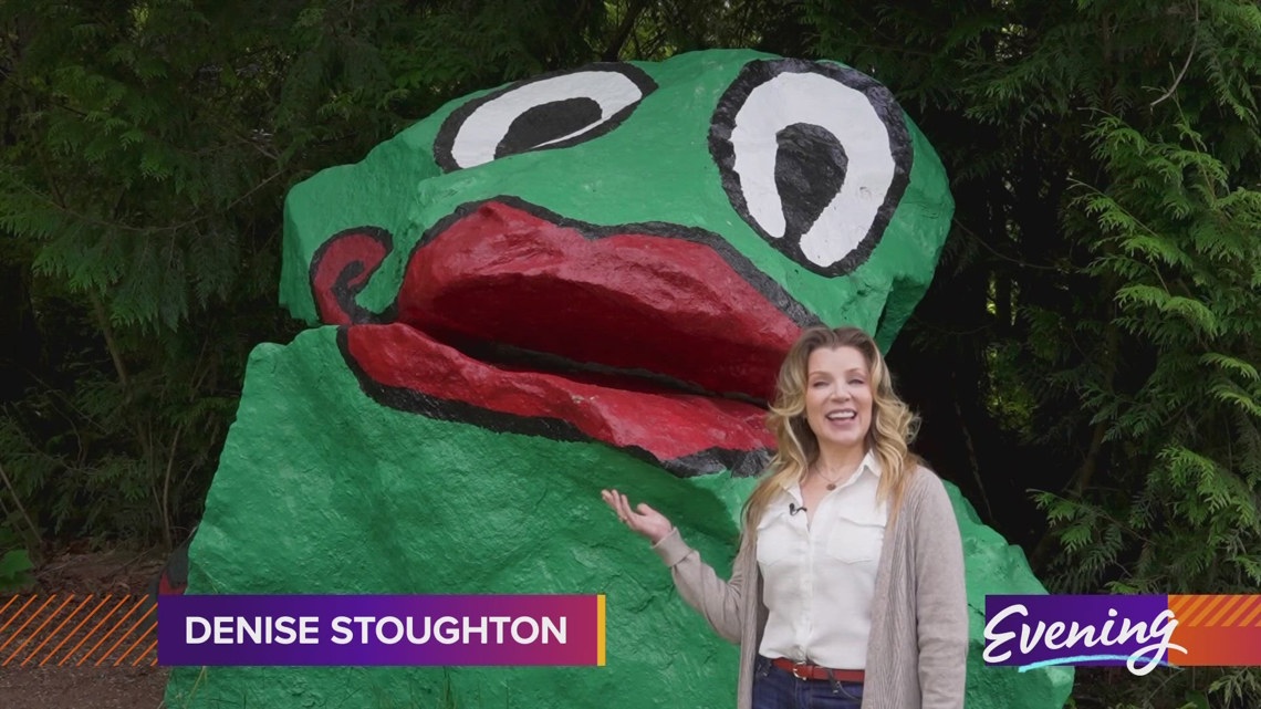 The story behind Bainbridge Island's Frog Rock | king5.com