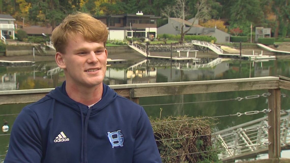 Prep Zone: Gig Harbor receiver Cole Rushforth is a TikTok star | king5.com