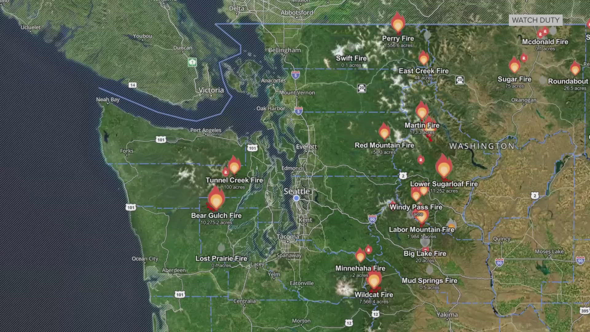 Northwest Wildfires | Seattle, Washington | king5.com