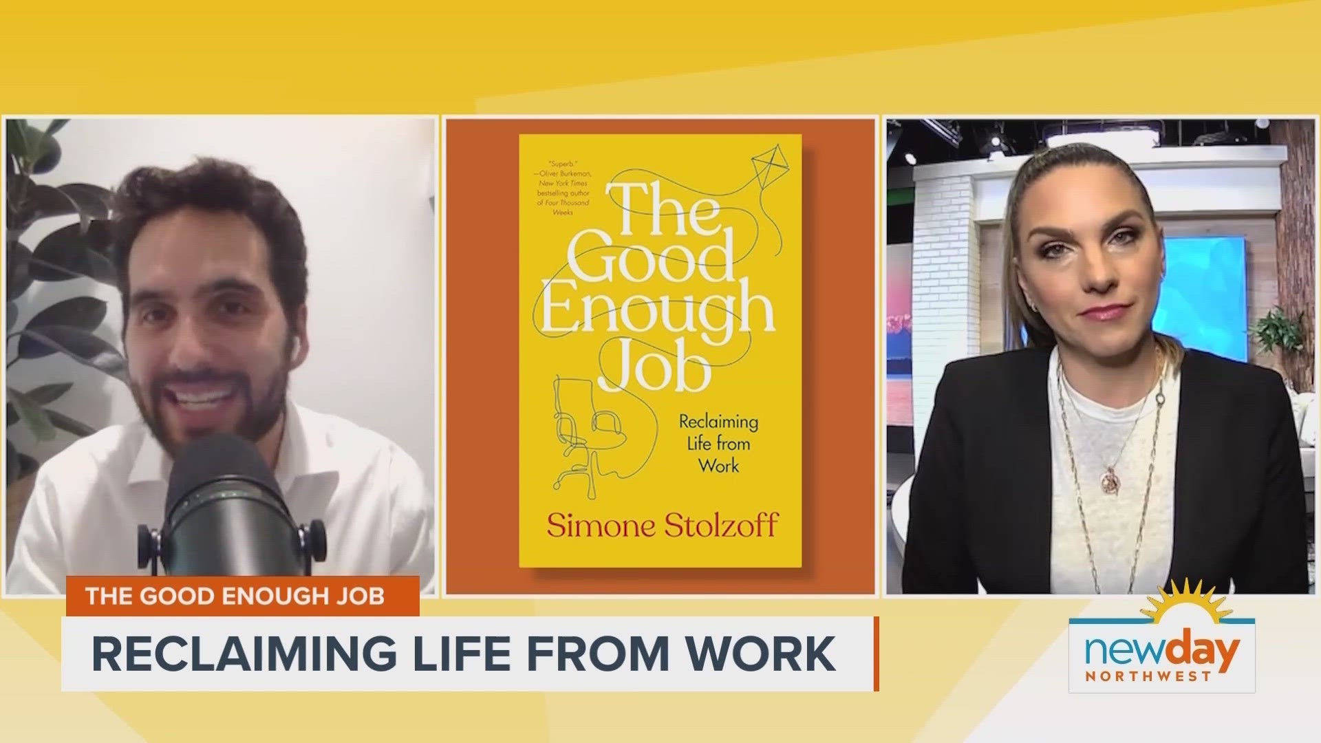 Author Simone Stolzoff talks about reclaiming life from work - New Day NW | king5.com