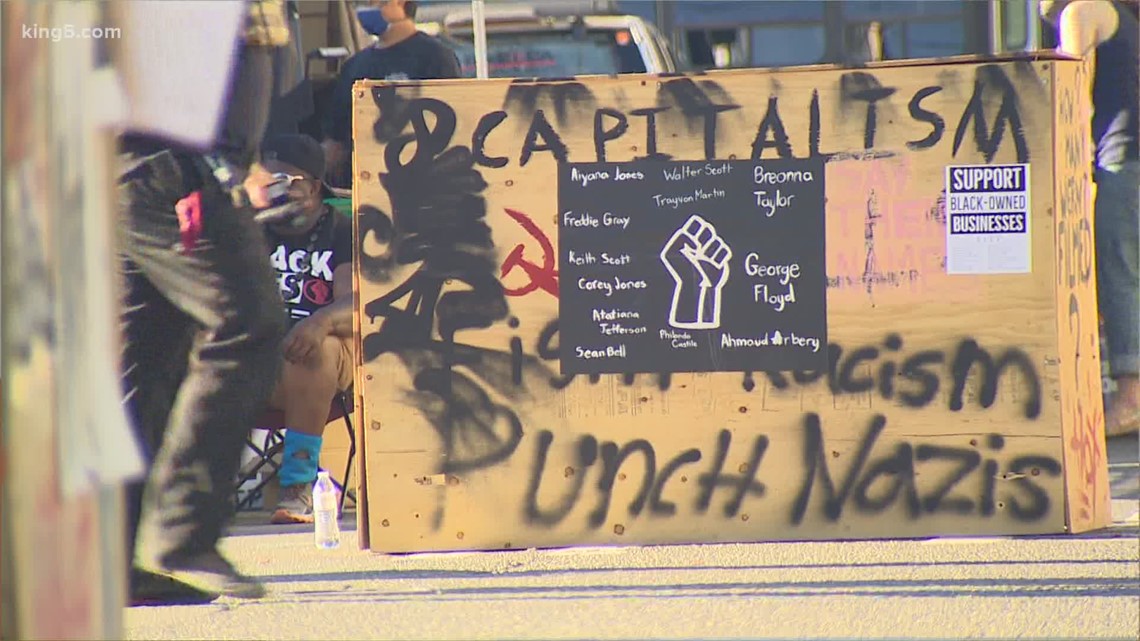 CHOP zone population dwindling as occupants prepare lawsuit | king5.com