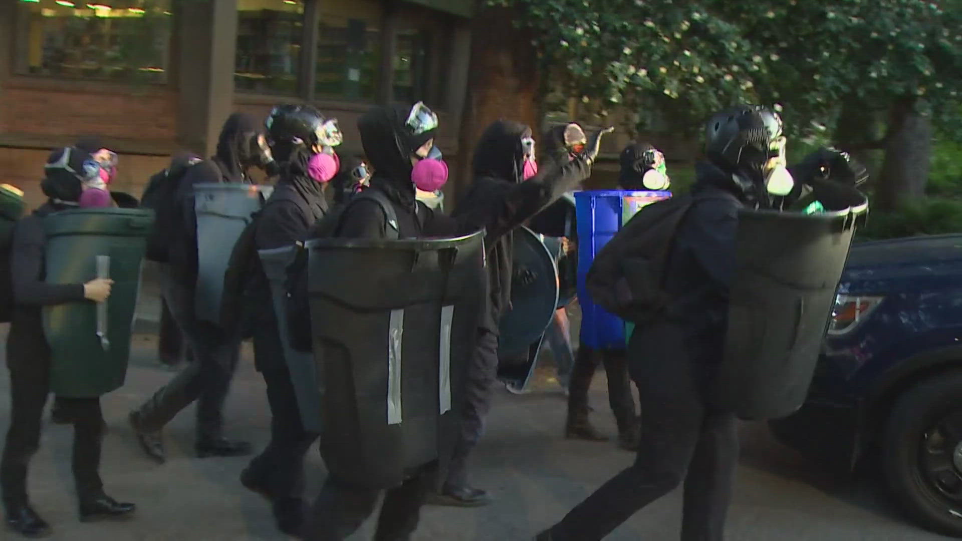 30 protesters arrested after breaking into engineering building at UW ...