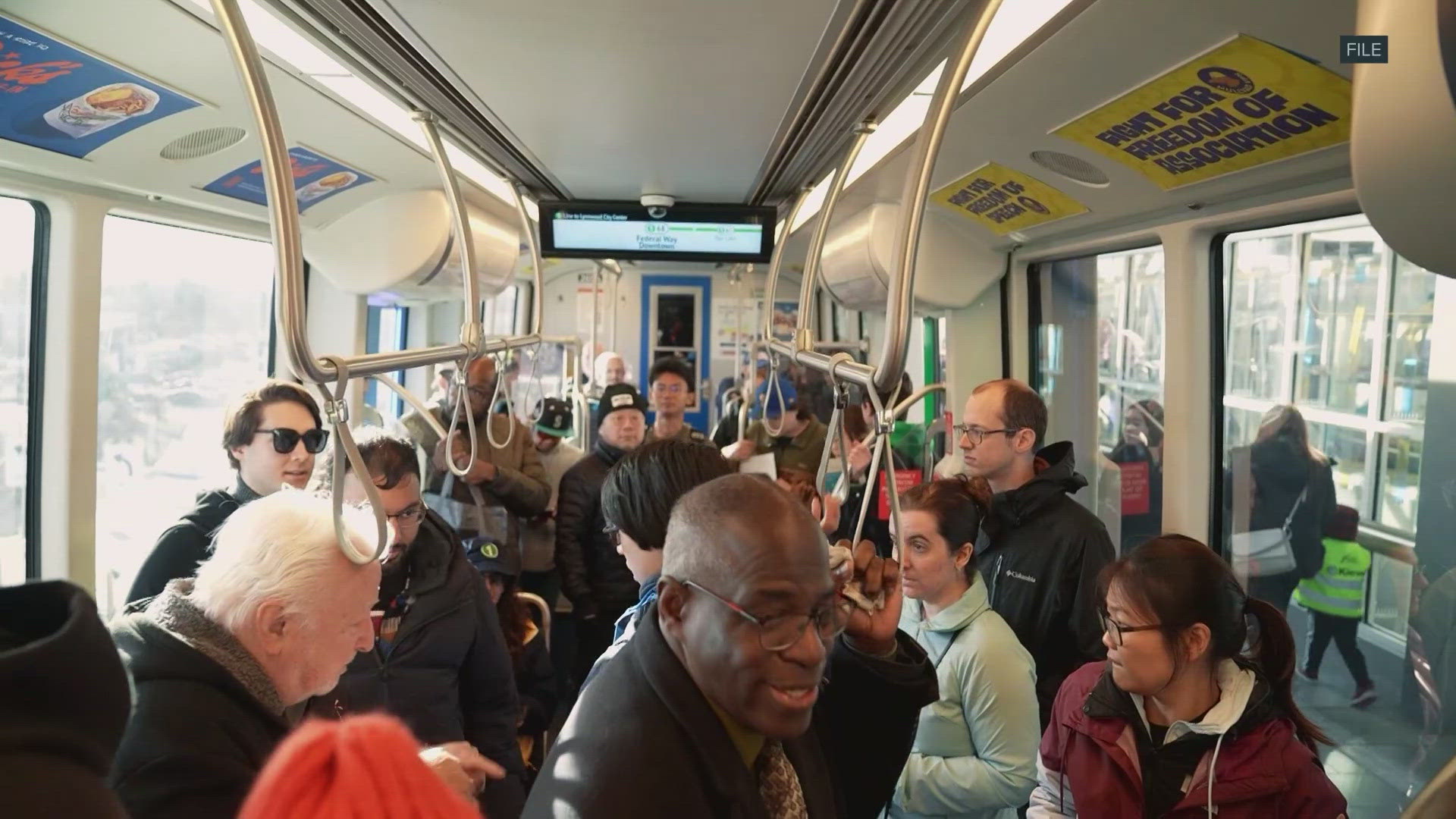 I-5 construction pushes more Seattle-area commuters onto public transit ...
