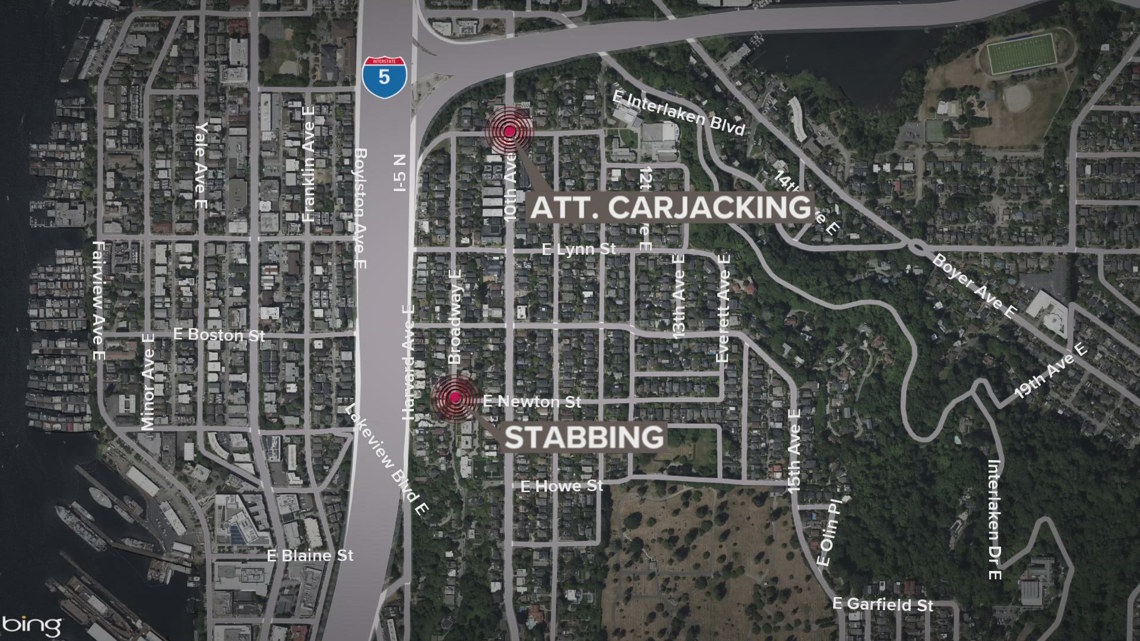 Seattle police looking for two carjacking suspects | king5.com