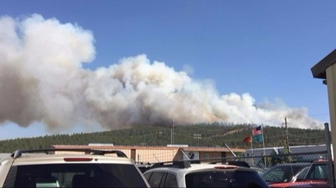 New assets bring record number of water drops on Washington fires ...