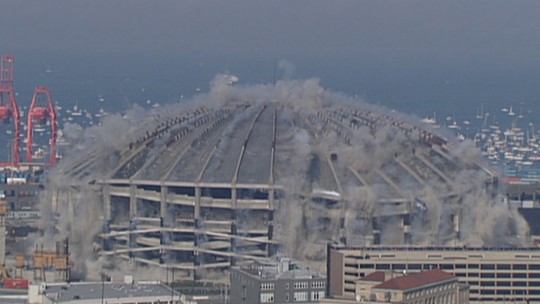 Remembering the implosion of Seattle's Kingdome 20 years ago | king5.com
