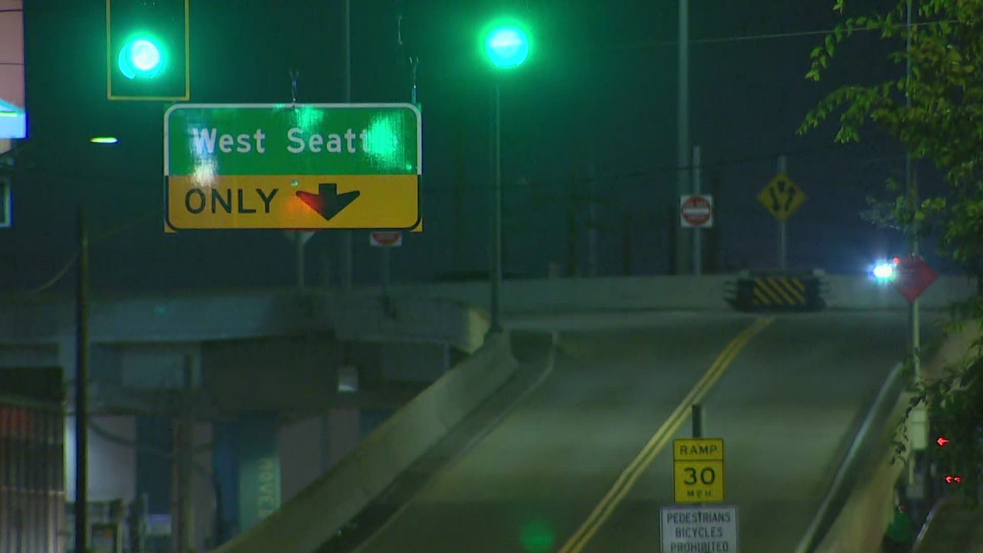 Live look at West Seattle Bridge minutes after long-awaited reopening ...