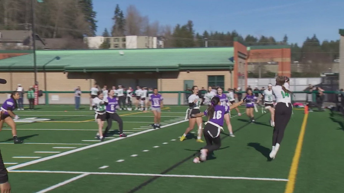 Washington sanctions girls' flag football as high school sport | king5.com
