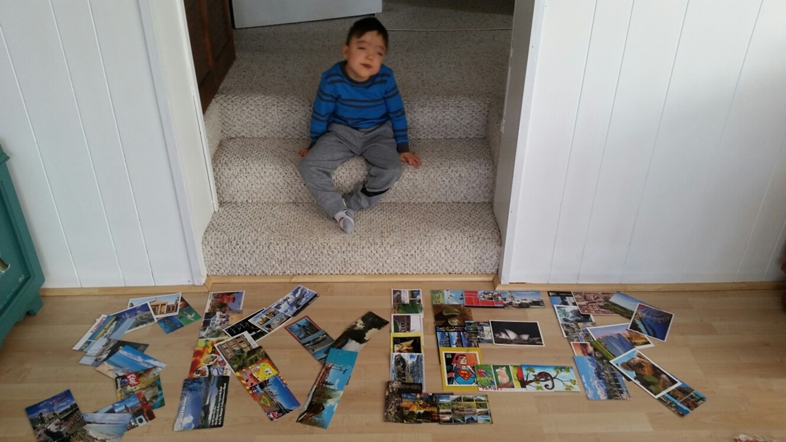 Hundreds mail postcards to 5-year-old boy hoping to see the world ...