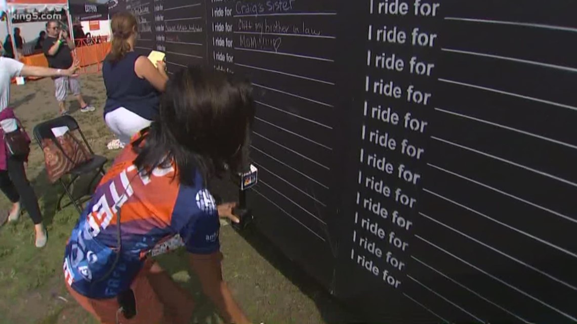 Jake and Mimi get ready to ride for Obliteride | king5.com