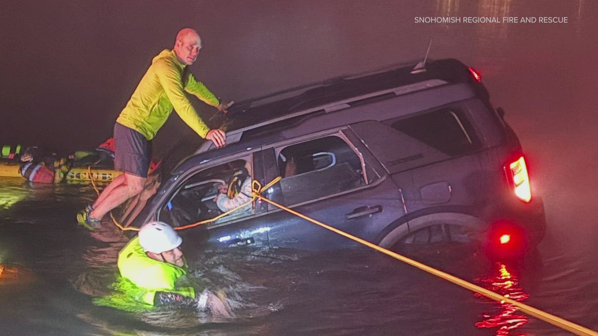 Driver mistakenly drives off boat launch into Lake Stevens; a Good ...