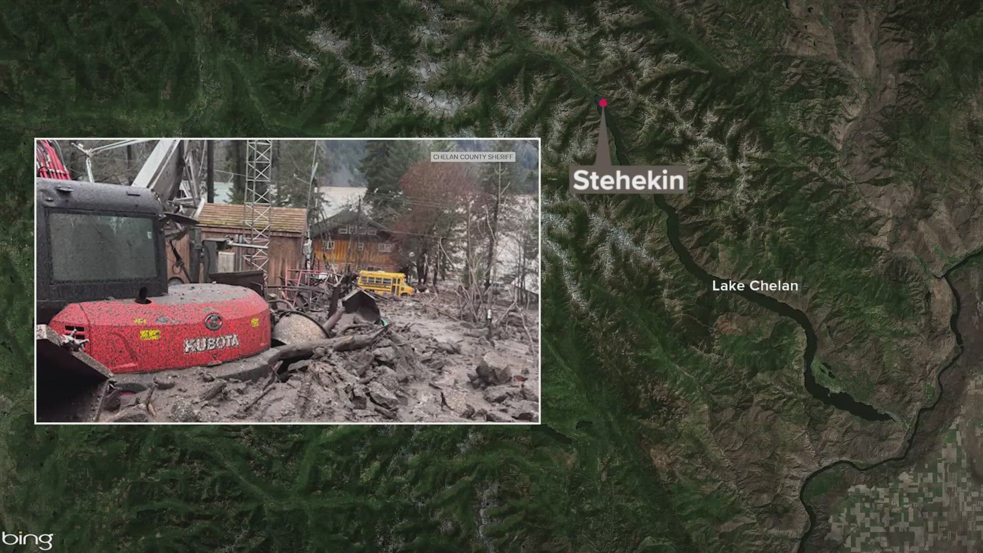 Debris flow devastates town of Stehekin | king5.com