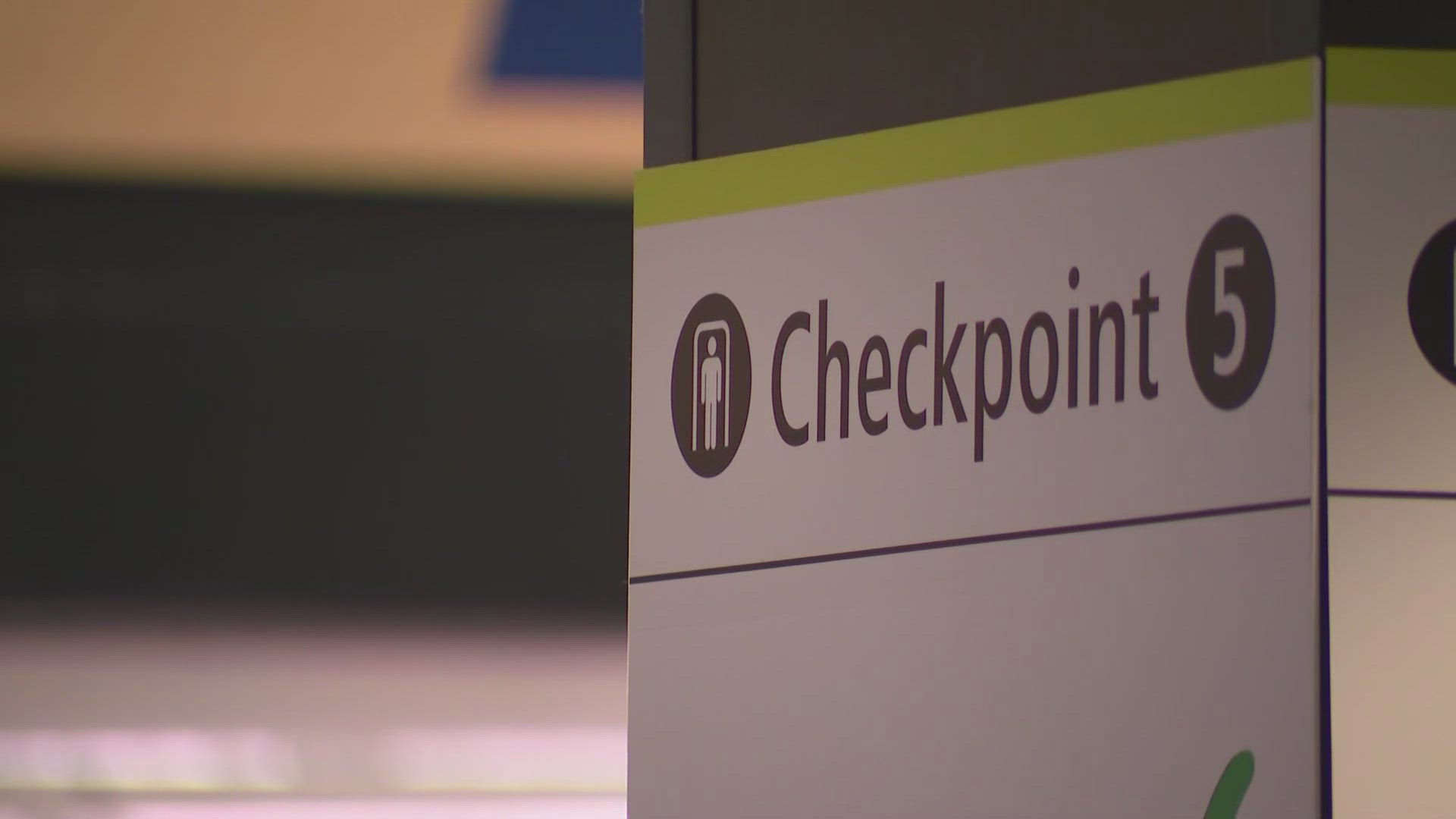 Seattle airport renumbers security checkpoints | king5.com