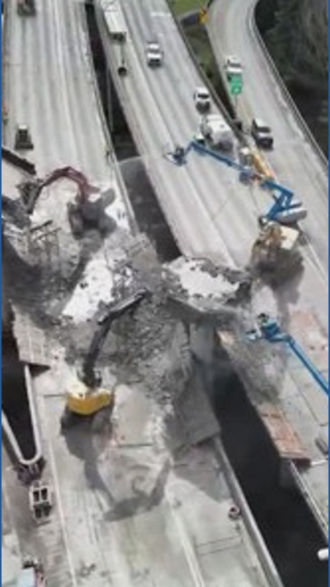 Final weekend of ramp removal for I-405 project | king5.com