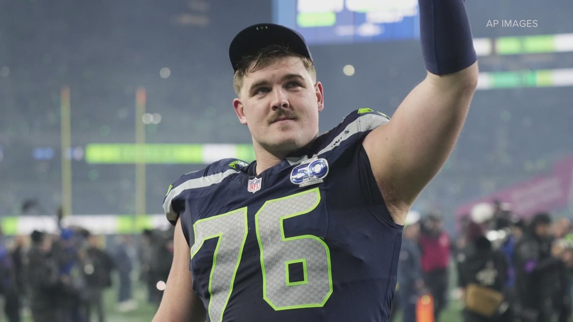 North Dakota State to the NFL: Seahawks rookie Grey Zabel to start in ...