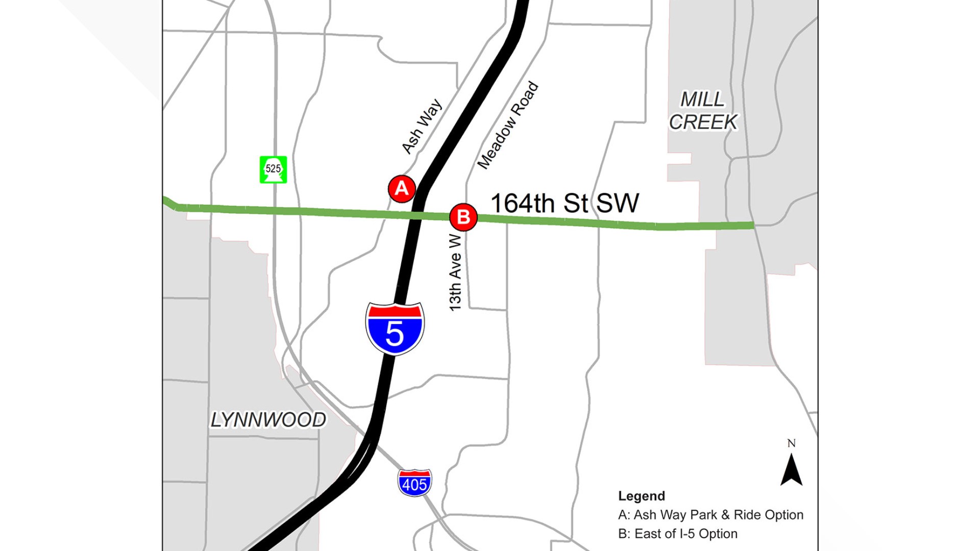Snohomish County seeks feedback on light rail station locations | king5.com