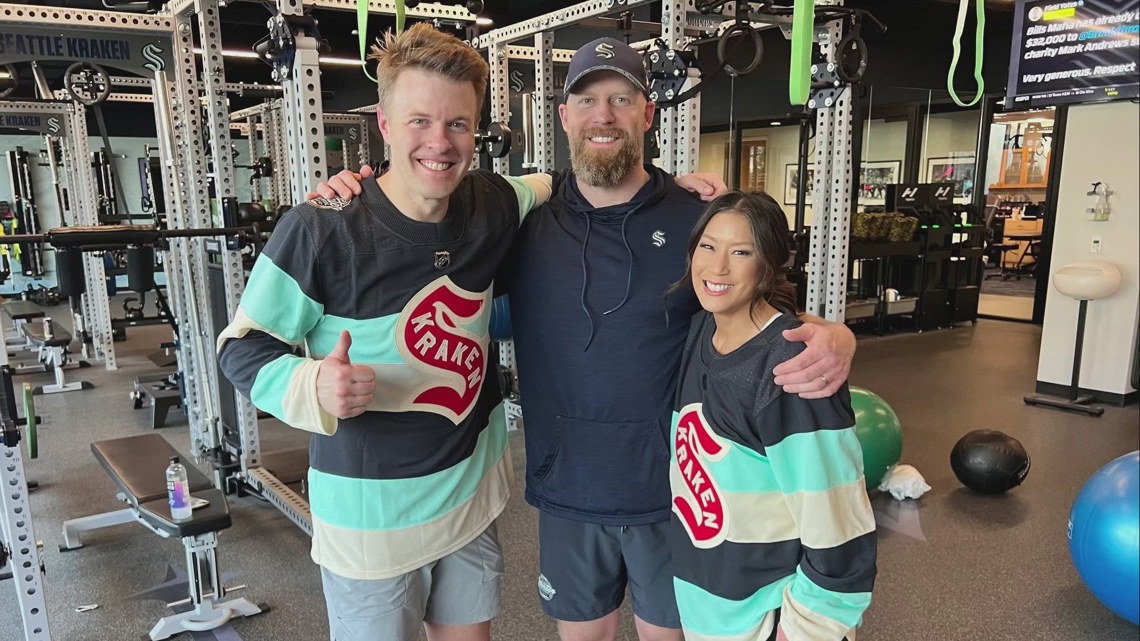 Fitness Friday: Working out with the Seattle Kraken | king5.com