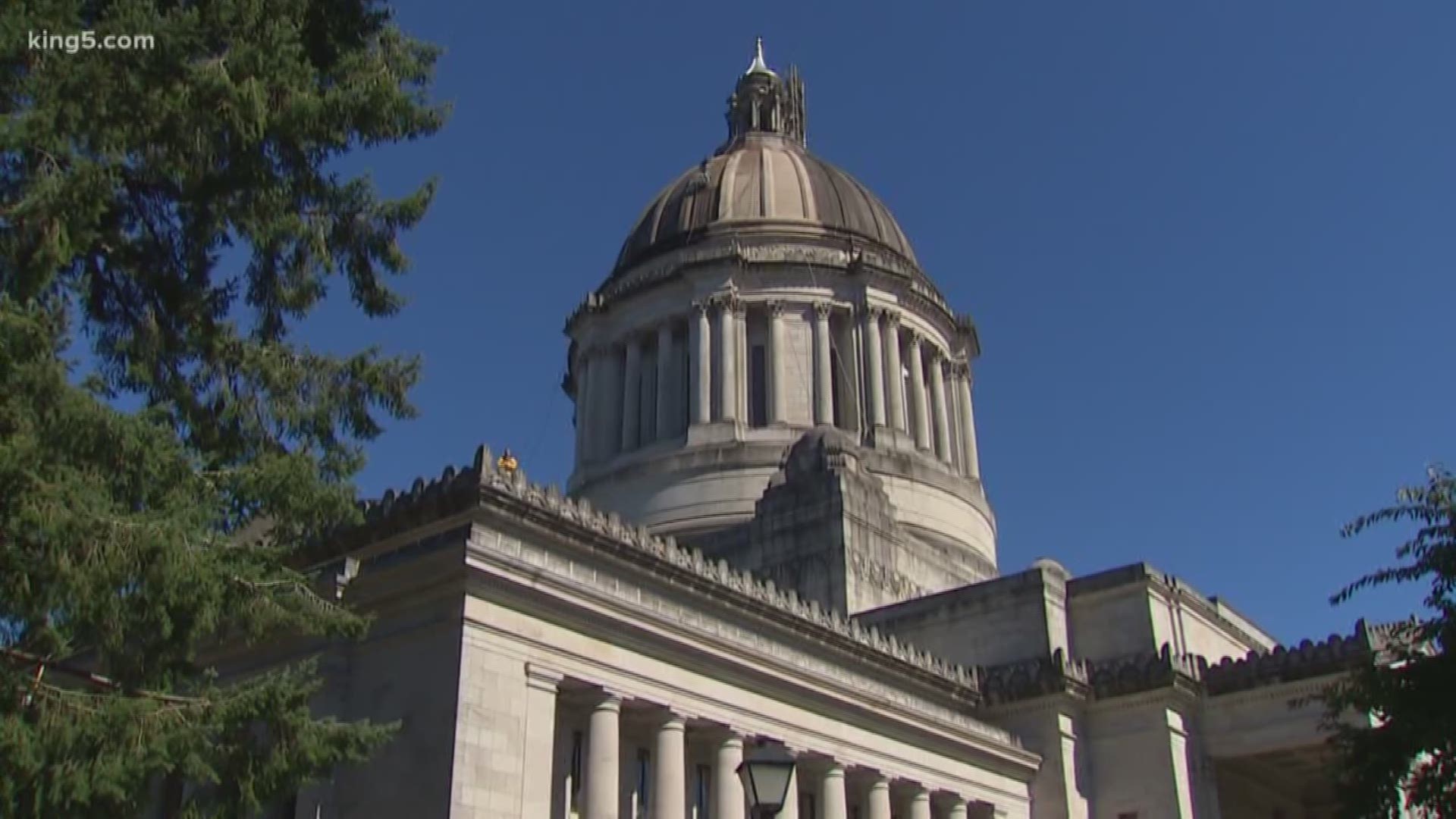 Washington State Capitol dome gets fall cleaning | king5.com
