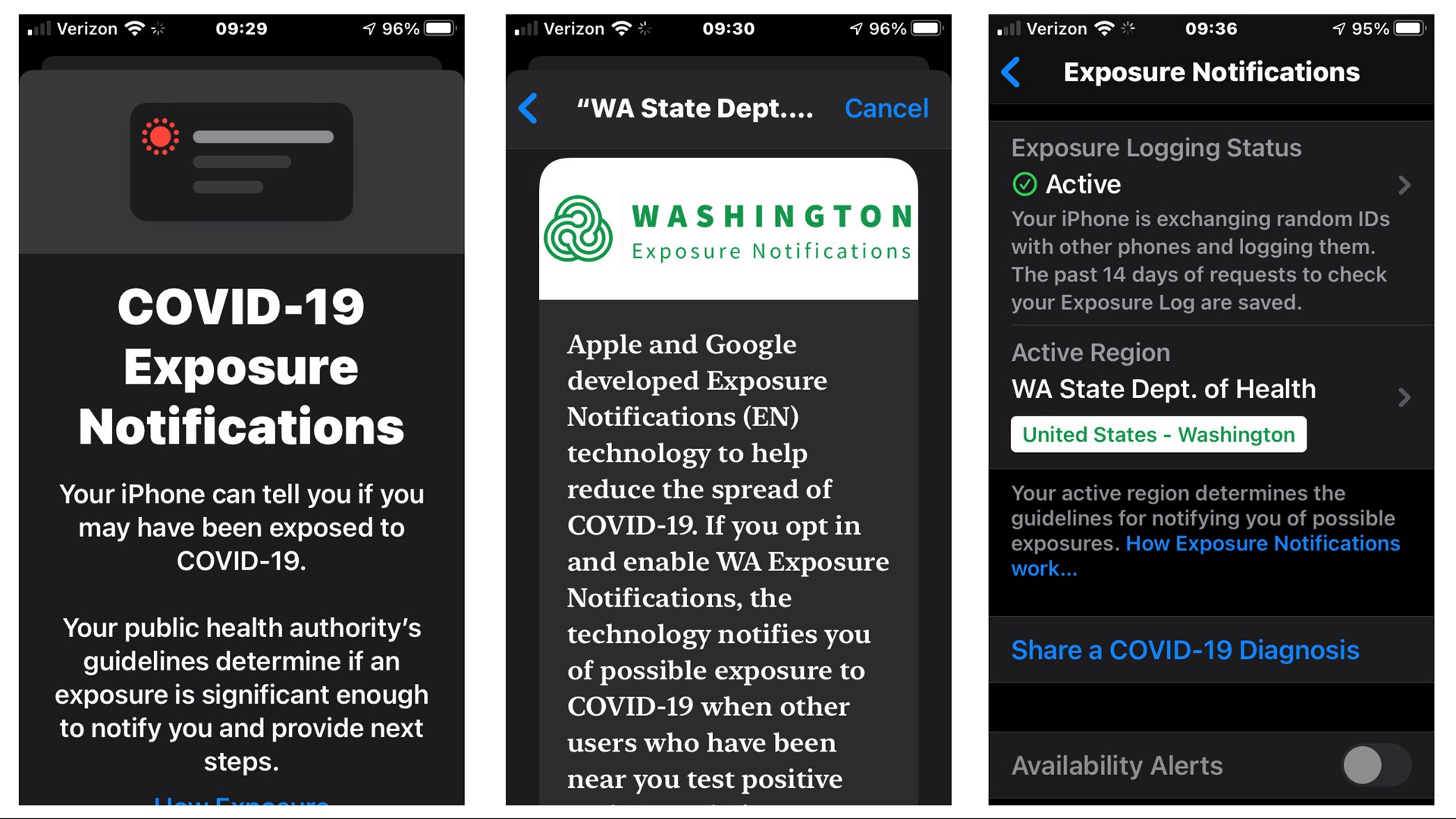 Washington launches statewide COVID-19 exposure notification app | king5.com