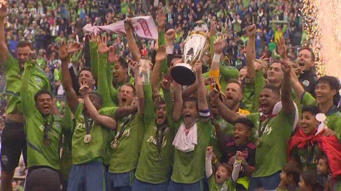 Sounders championship parade gets ready for launch | king5.com