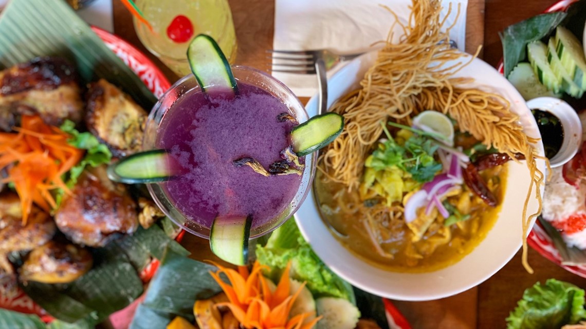 The atmosphere of this eye-catching Belltown restaurant is as colorful ...