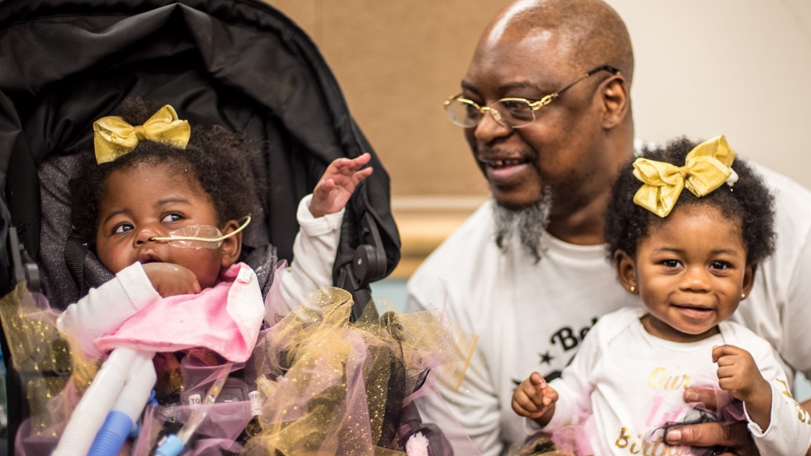 Twin born with rare disease celebrates first birthday at Seattle ...