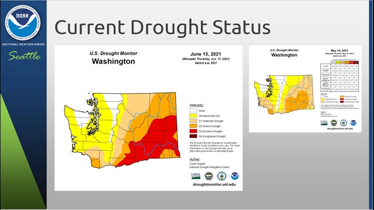 Drier conditions than normal in Washington spell trouble for wildfire ...