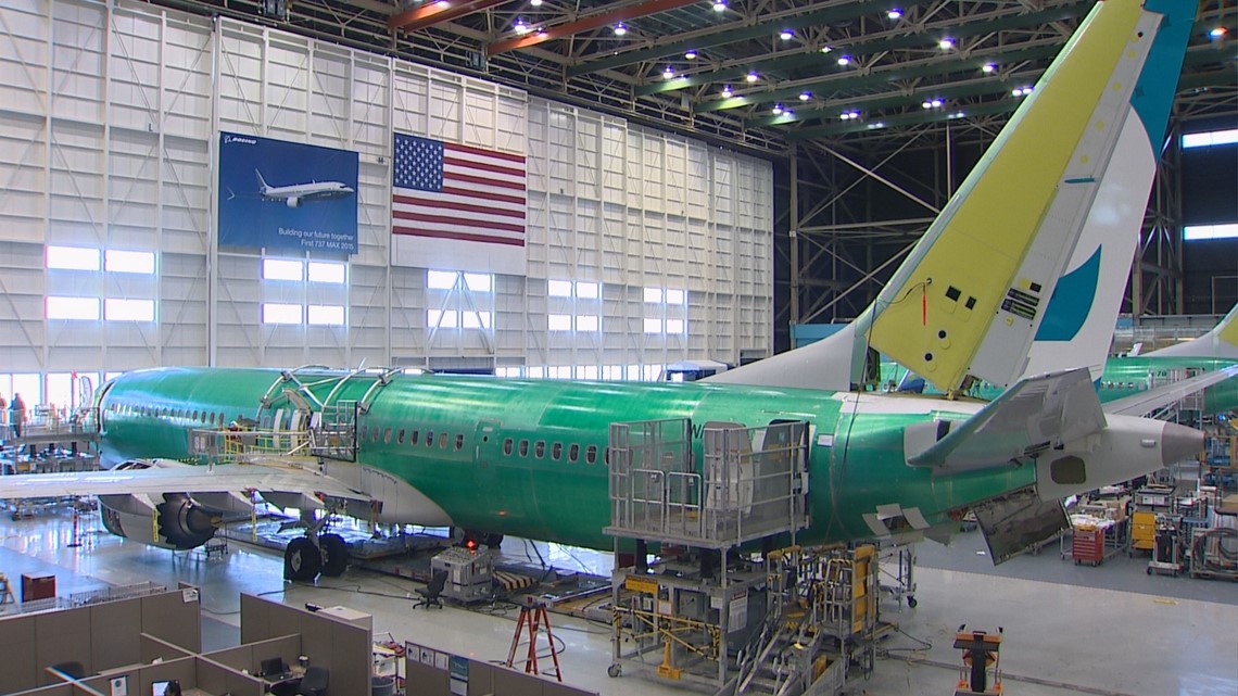 First look at 737 MAX 9 built in Renton | king5.com