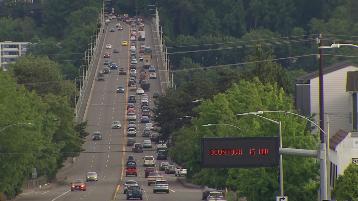 Lane closures scheduled on Seattle's Aurora Bridge Friday night for ...