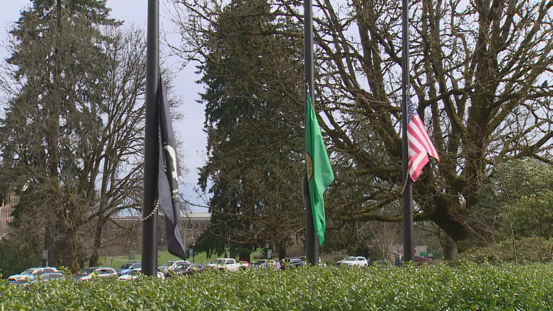 Washington state, US flags to be flown at full-staff Jan. 20 | king5.com